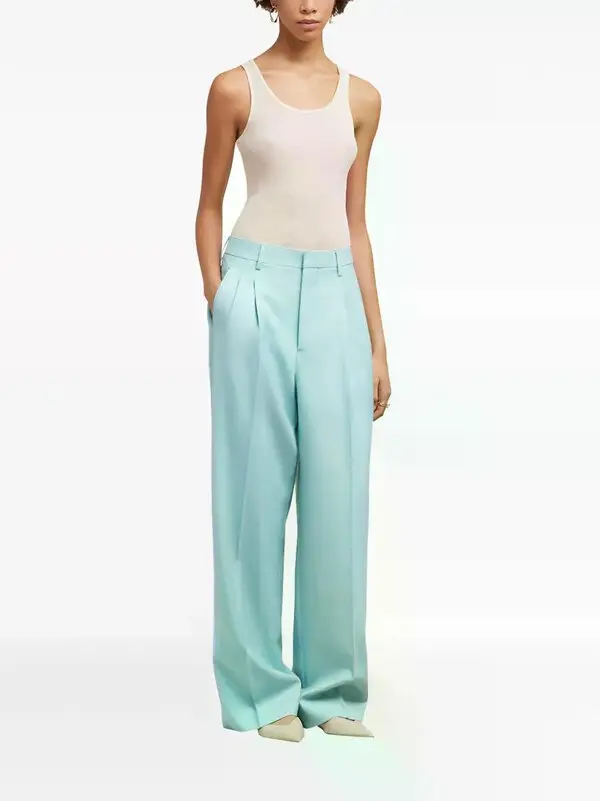 AMI Paris Scoop Neck Sleeveless Tank Top