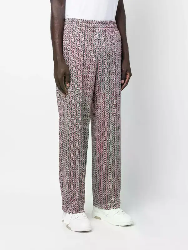 Gcds Logo-jacquard Track Pants