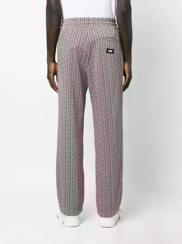 Gcds Logo-jacquard Track Pants