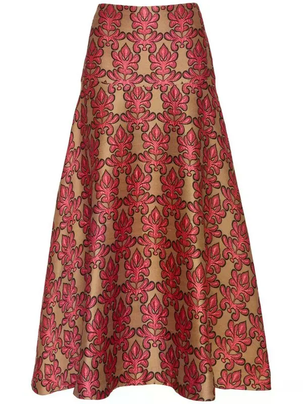 La DoubleJ Janis A-line Midi Skirt