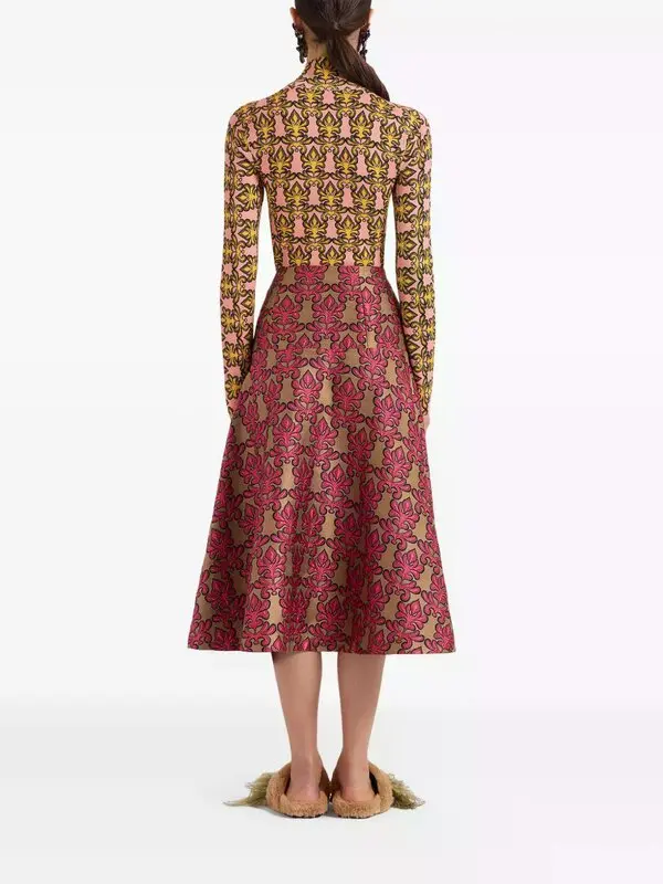 La DoubleJ Janis A-line Midi Skirt