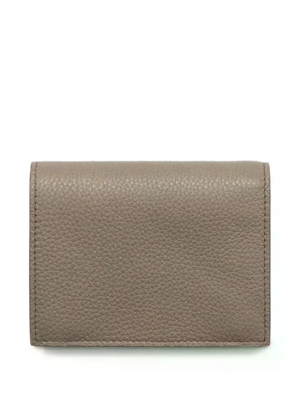 Prada Small Triangle-logo Wallet - Neutrals