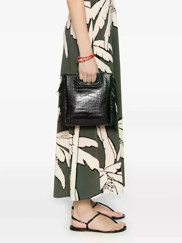 Maje M Bag With Fringed Sides