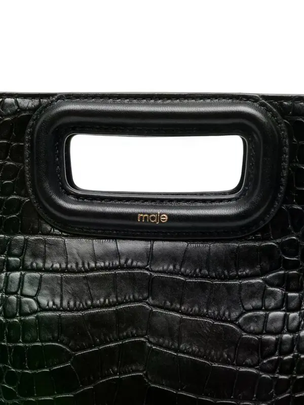 Maje M Bag With Fringed Sides