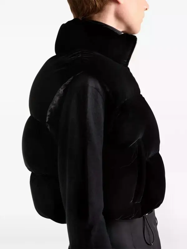 Prada Velvet Down Vest