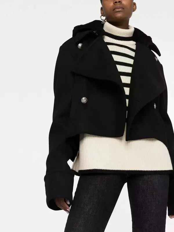 Saint Laurent Detachable-hood Military Jacket