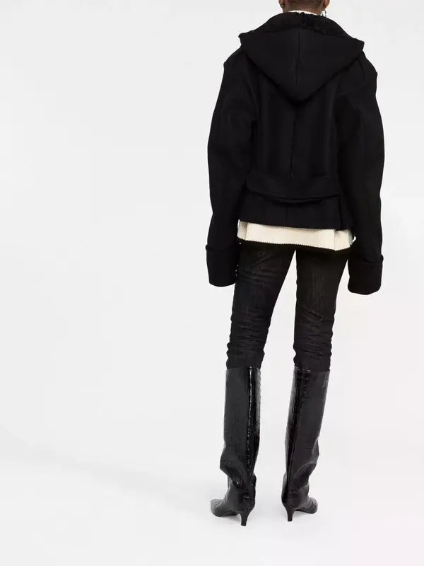 Saint Laurent Detachable-hood Military Jacket