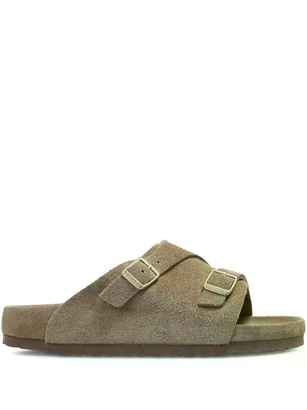 BIRKENSTOCK Zurich Two-buckle Slide Sandals - Neutrals