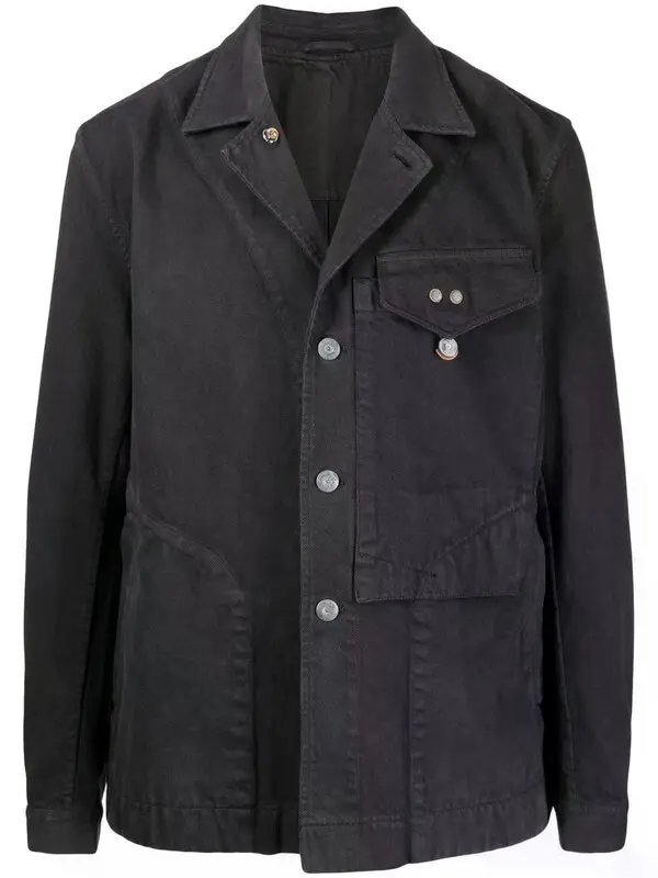 OBJECTS IV LIFE Chest-pocket Shirt Jacket