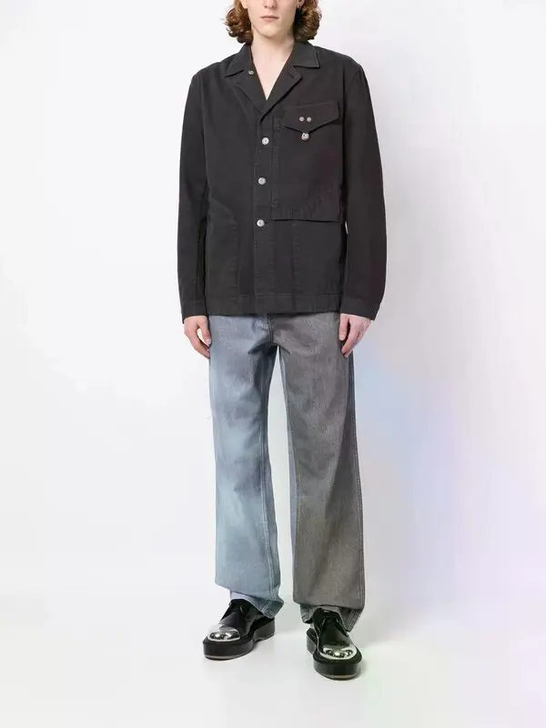 OBJECTS IV LIFE Chest-pocket Shirt Jacket