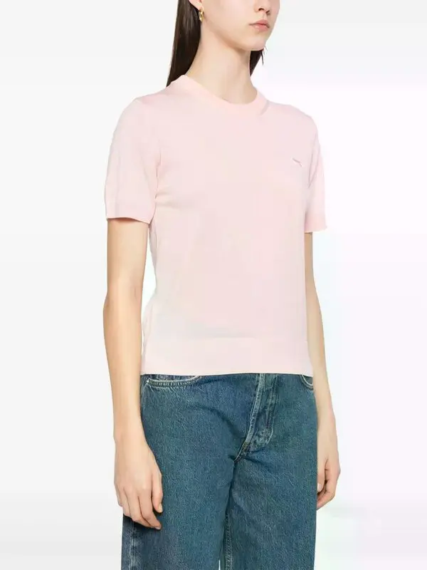 Maison Kitsuné Baby Fox-patch Knitted T-shirt