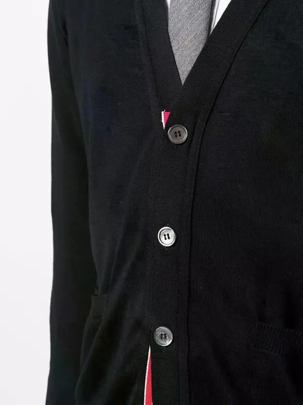 Thom Browne Intarsia-knit 4-bar Stripe Cardigan