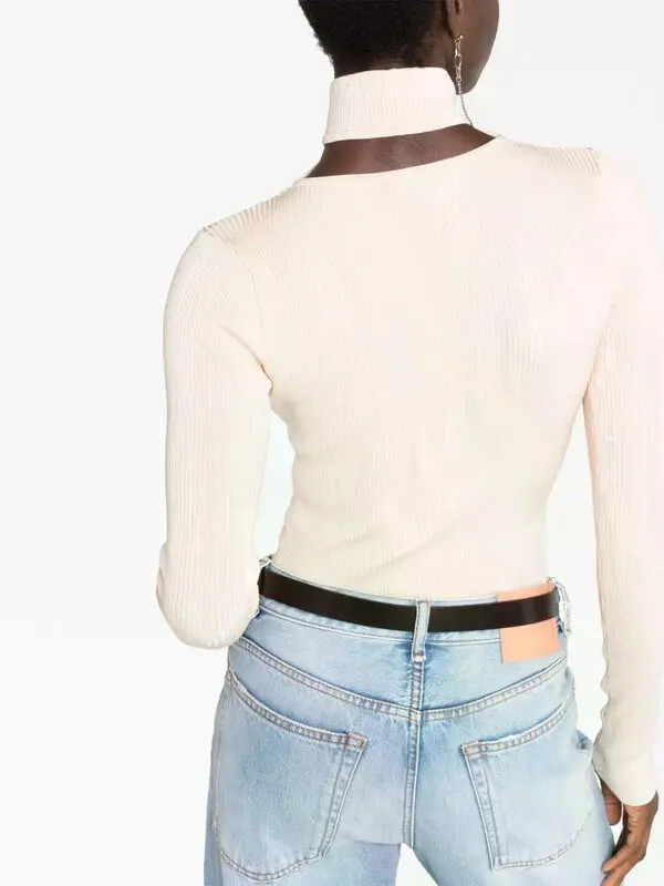 Coperni Cut-out Ribbed Sweater