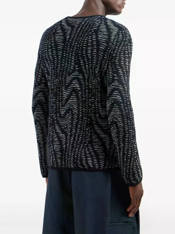 Giorgio Armani Abstract Pattern Sweater