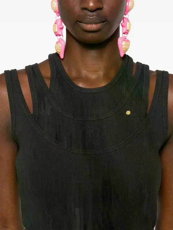 Viktor & Rolf Layered Tank Top - Black