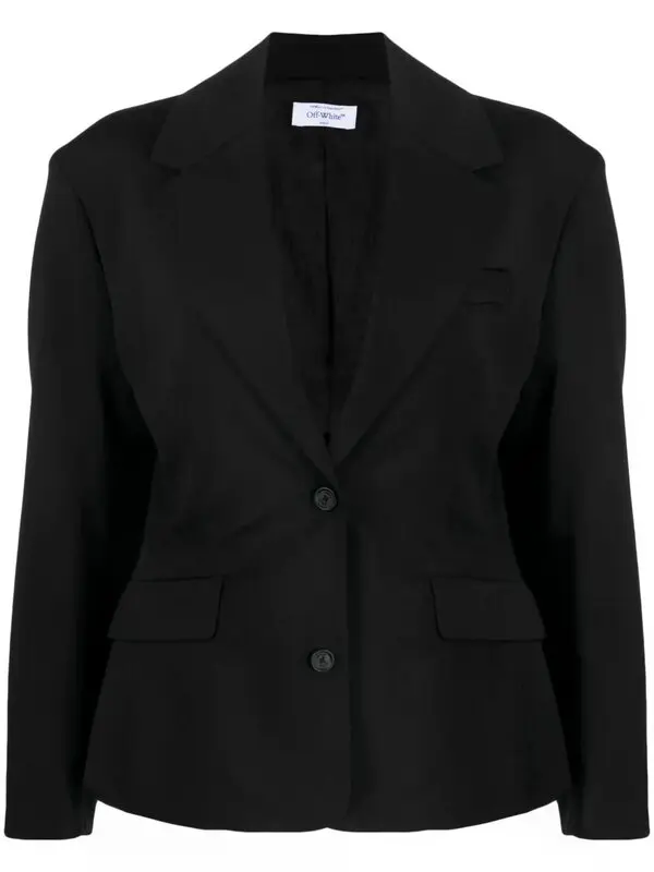 Off-White Stretch-wool Tailored Blazer