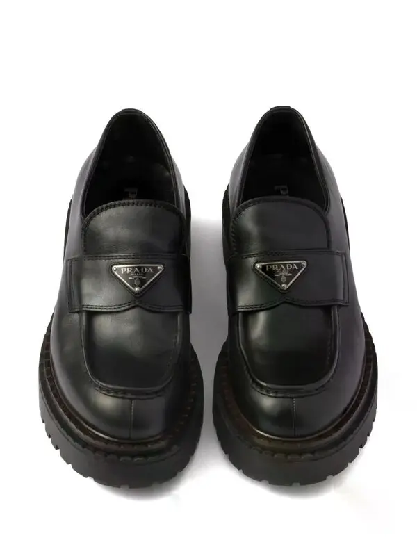 Prada Leather Loafers