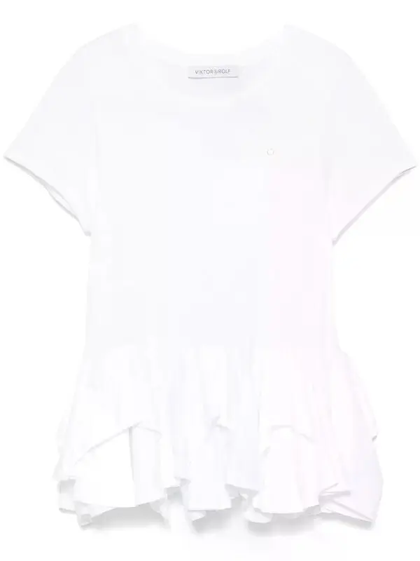 Viktor & Rolf Peplum-hem T-shirt