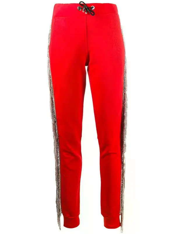 Philipp Plein Crystal-embellished Jogging Trousers