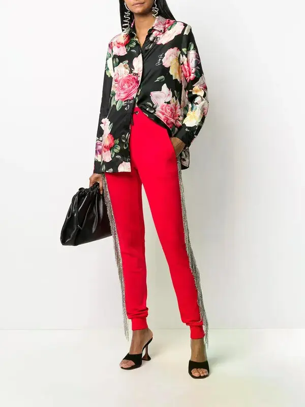 Philipp Plein Crystal-embellished Jogging Trousers