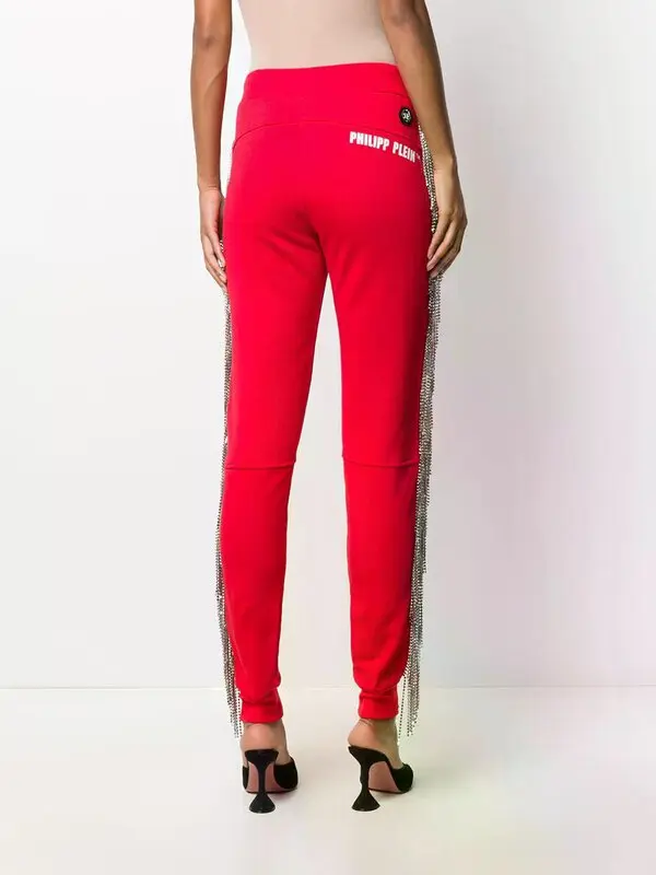 Philipp Plein Crystal-embellished Jogging Trousers