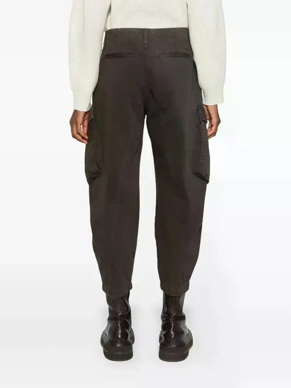 Pinko Mid-rise Tapered Cargo Trousers