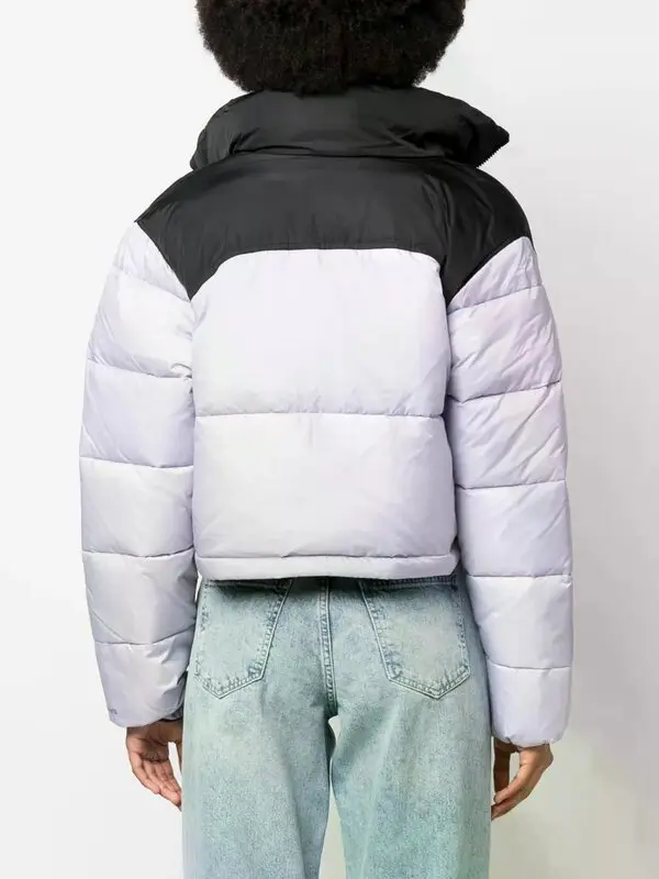 Calvin Klein Colour-block High-neck Puffer Jacket