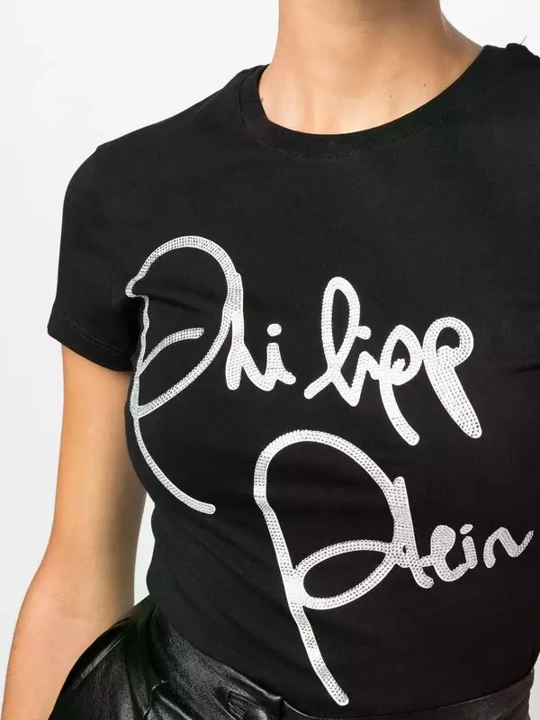 Philipp Plein Logo-print Cotton T-shirt