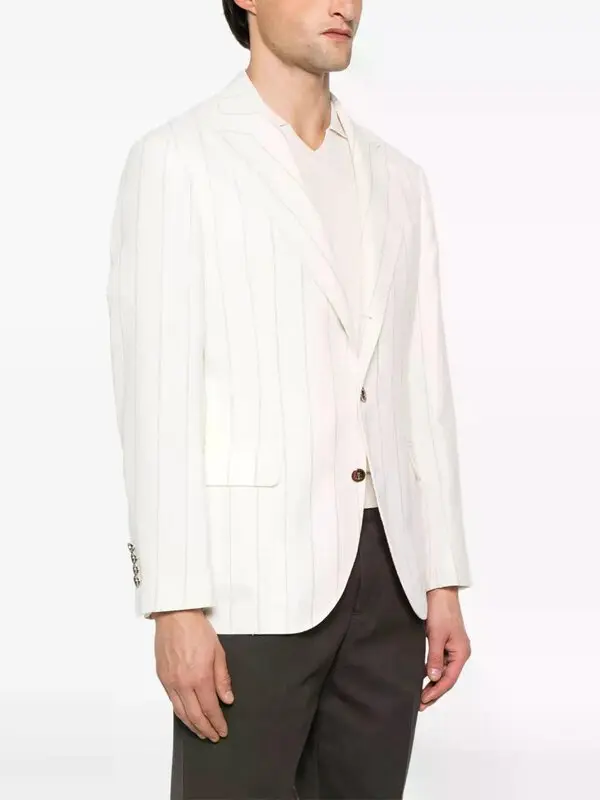 Brunello Cucinelli Striped Blazer
