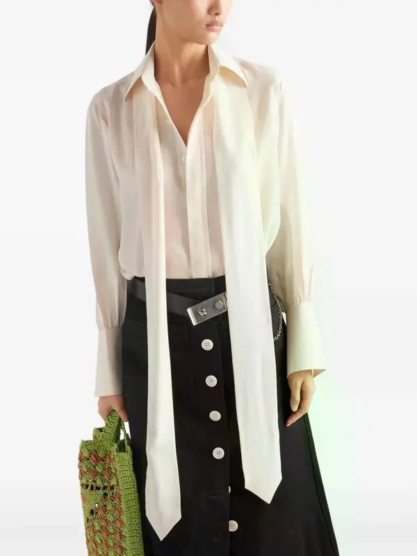 Prada Marocain Shirt