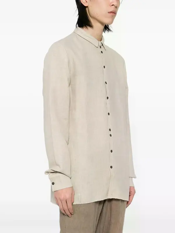 LABEL UNDER CONSTRUCTION Button-up Shirt - Brown