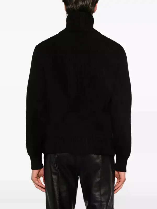 Alexander McQueen Tartan Zip-up Cardigan