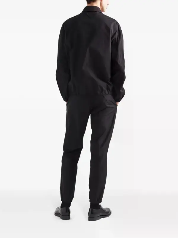 Prada Cotton Zip-up Shirt Jacket