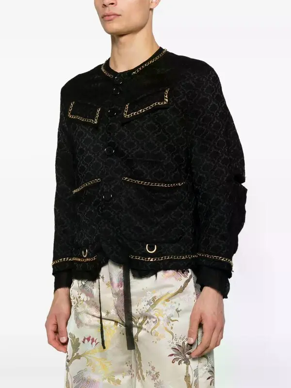 Undercover Patterned-jacquard Jacket