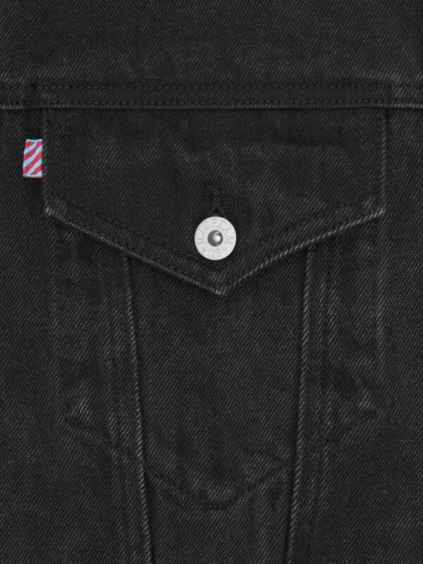ICECREAM Logo Print Denim Jacket