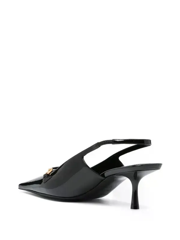 Saint Laurent Carine 55mm Patent-leather Pumps - Black