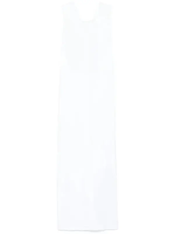 Loulou De Saison Rayna Midi Dress - White