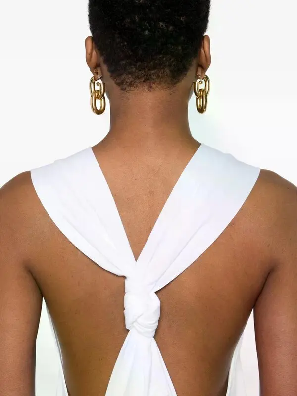 Loulou De Saison Rayna Midi Dress - White