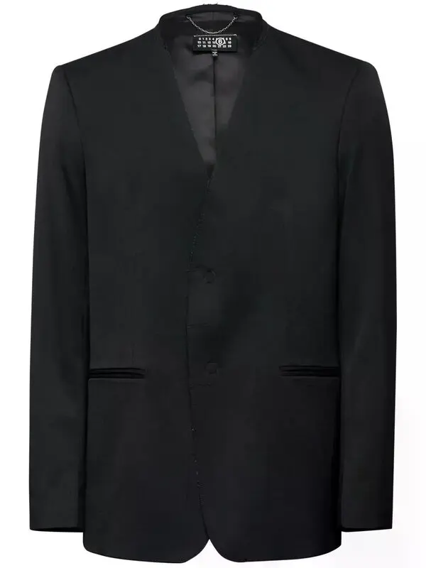 MAISON MARGIELA Single-breasted Twill Blazer