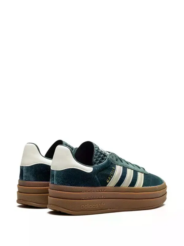 Adidas Gazelle Bold Mineral/putty Grey Sneakers - Green