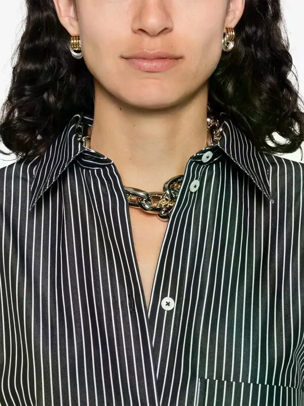 TOTEME Striped Shirt Dress