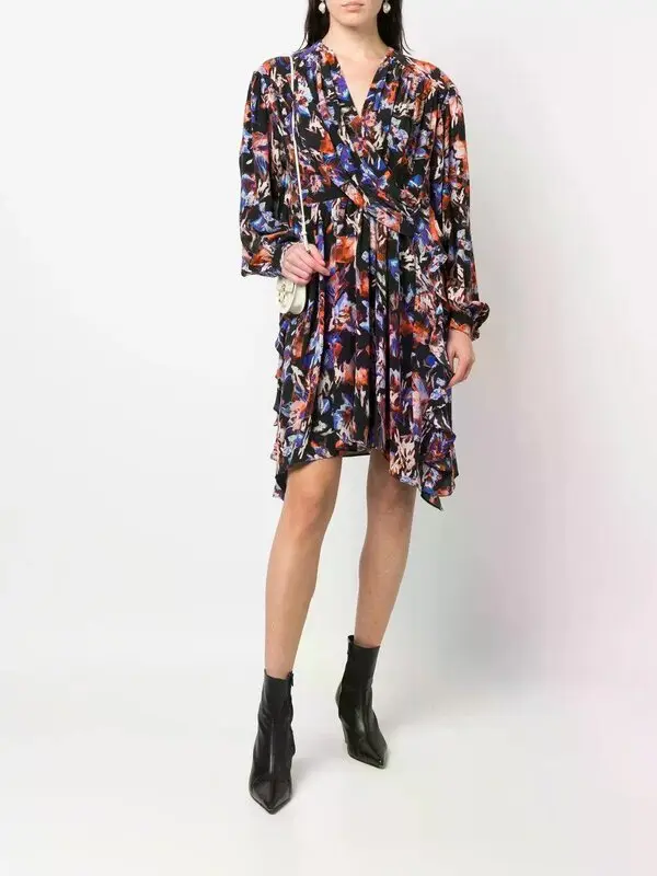 IRO PARIS Floral Print Dress