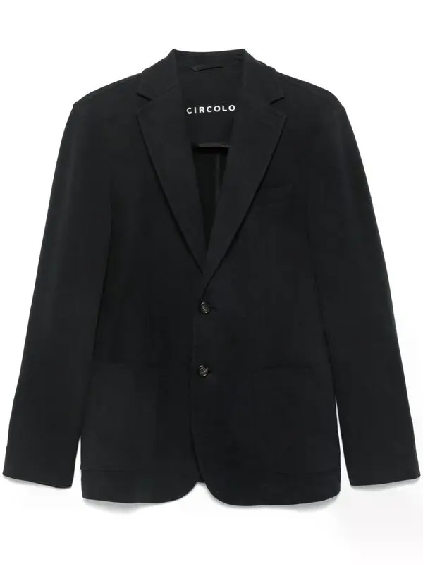 CIRCOLO 1901 Single-breasted Blazer - Black