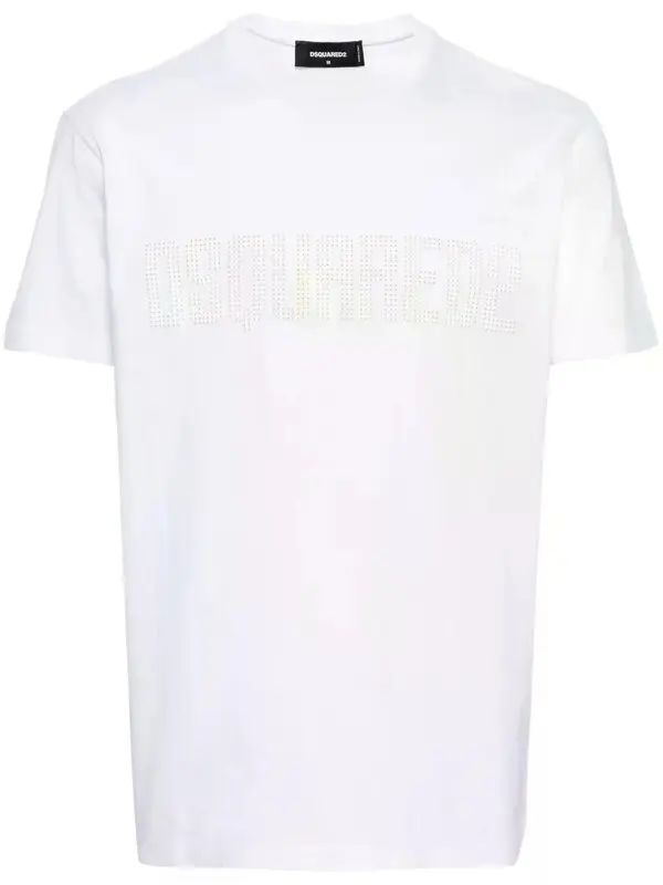 Dsquared2 Logo-appliqué Cotton T-shirt