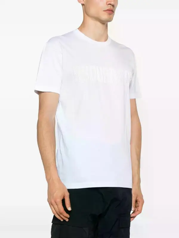 Dsquared2 Logo-appliqué Cotton T-shirt