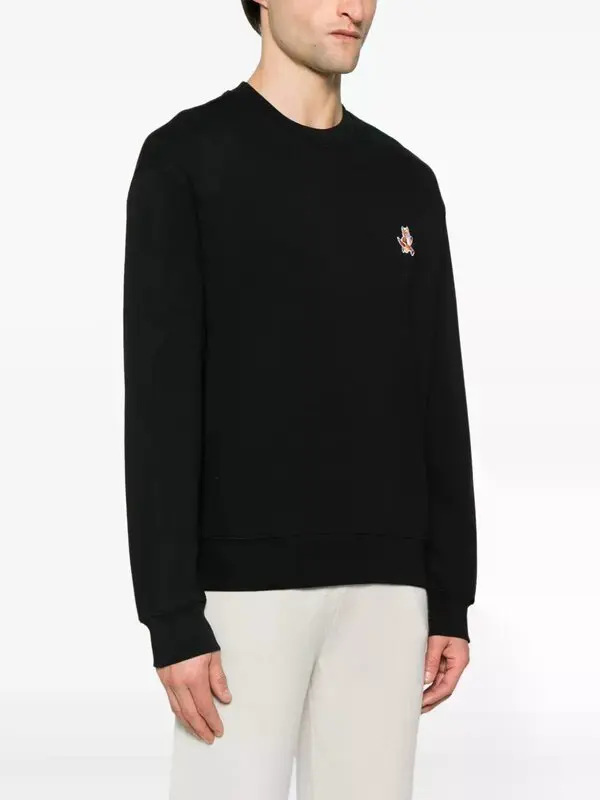 Maison Kitsuné Speedy Fox-appliqué Sweatshirt