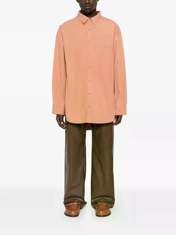 ENTIRE STUDIOS Giant Shirt - Brown