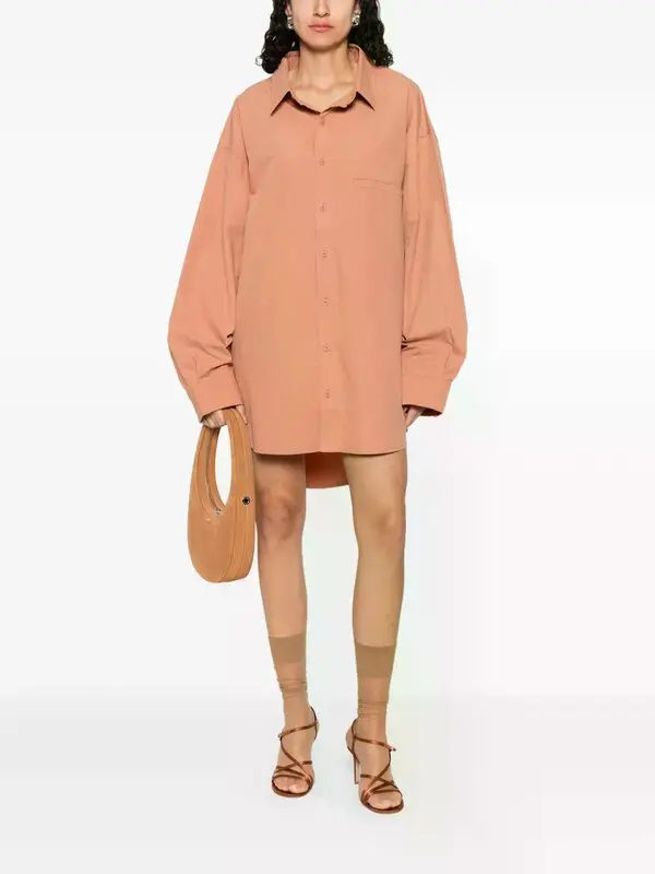 ENTIRE STUDIOS Giant Shirt - Brown