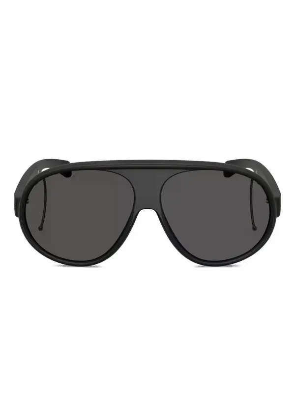 Moncler Pilot-frame Sunglasses - Black