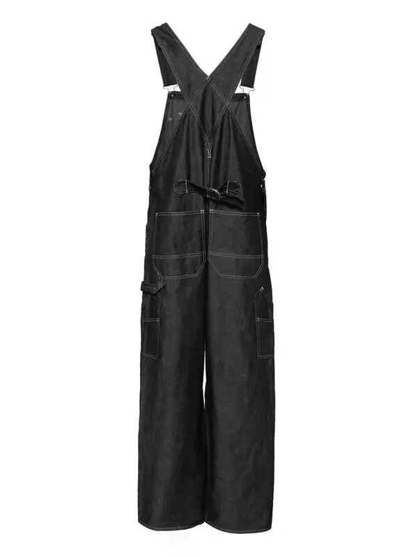 Junya Watanabe Cargo-pocket Denim Overalls
